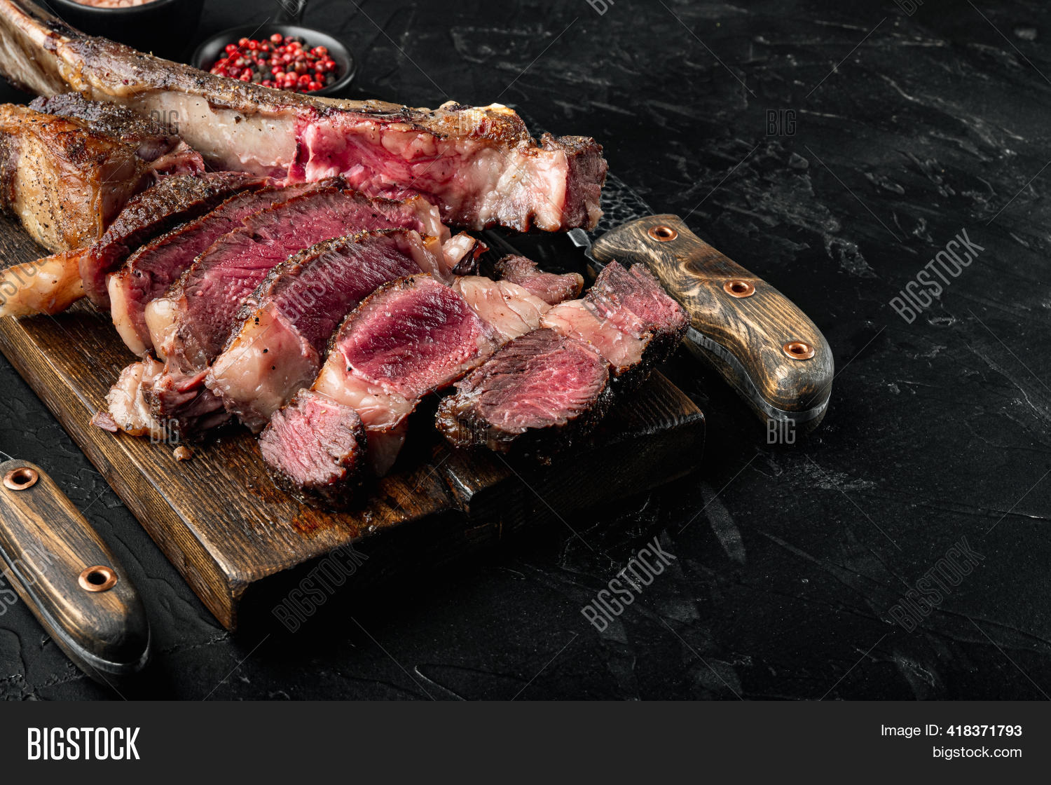 Sliced Tomahawk Steak Image & Photo (Free Trial) | Bigstock