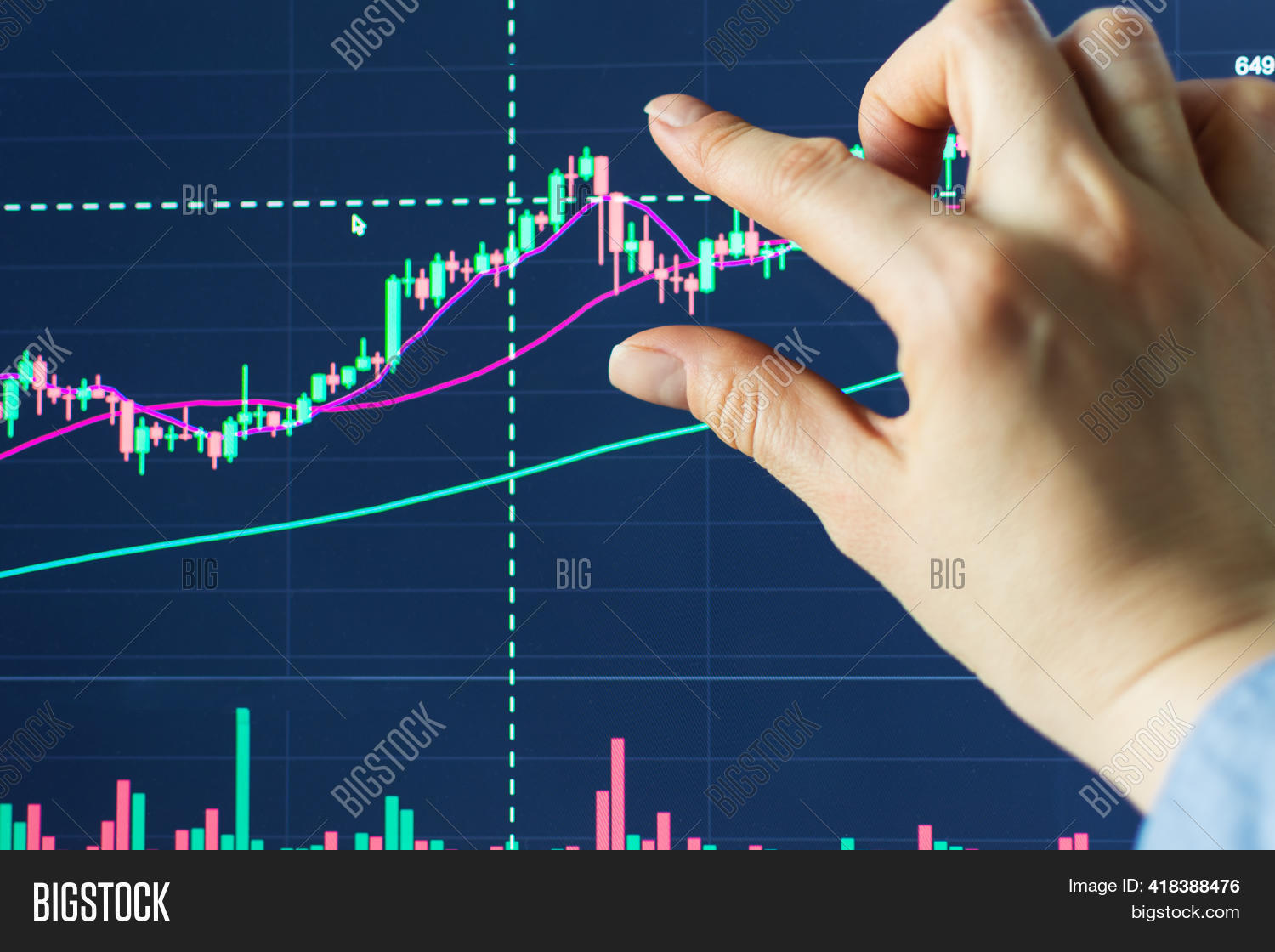 Trader Hand Show On Image & Photo (Free Trial) | Bigstock