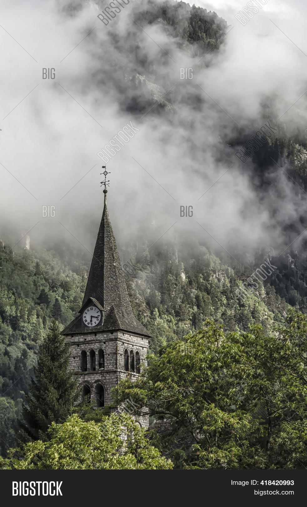 Bell Tower Church Big Image & Photo (Free Trial) | Bigstock