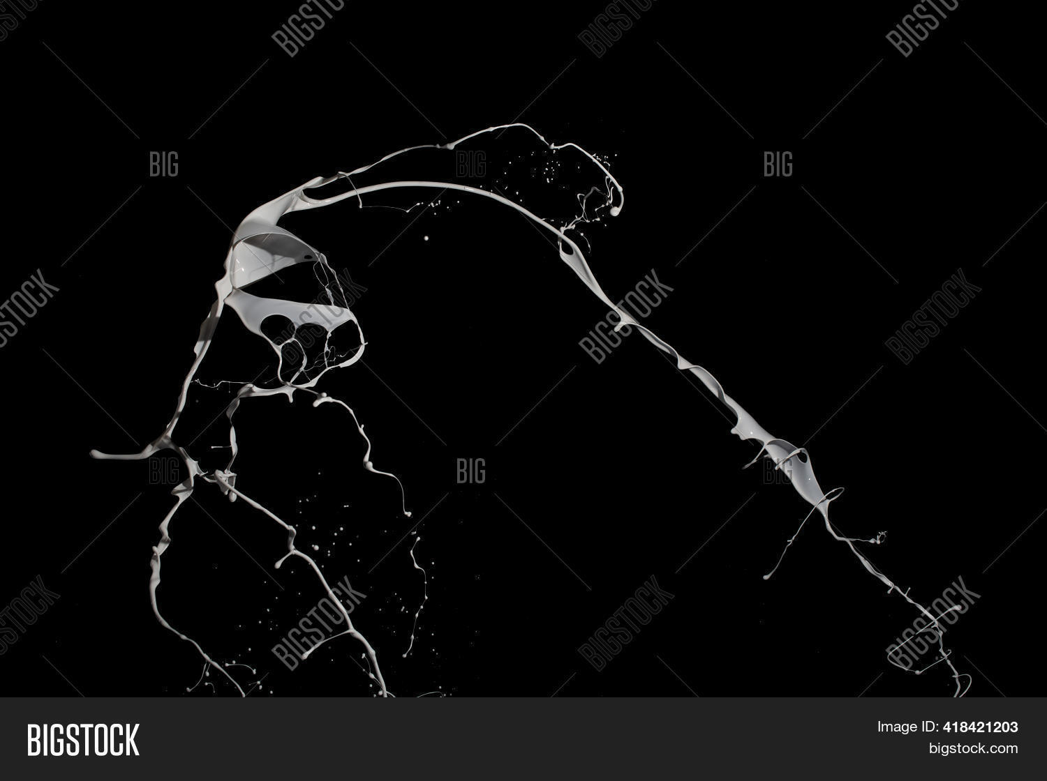 White Paint Splash Image & Photo (Free Trial) | Bigstock