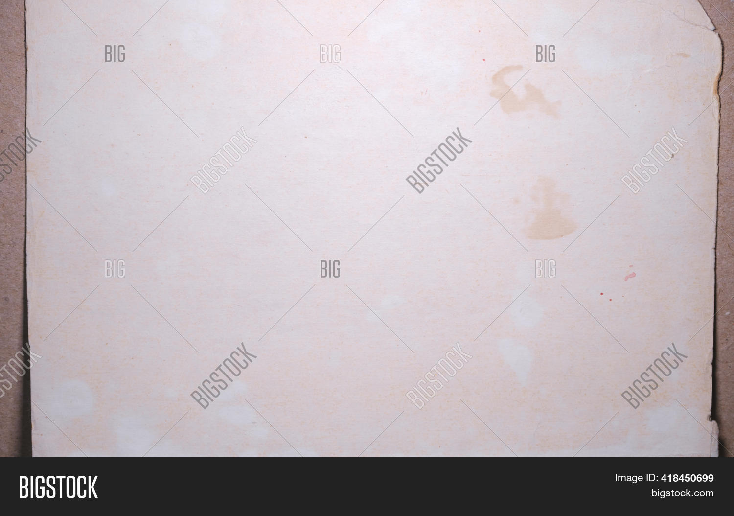 Imagen y foto Old White Paper (prueba gratis) | Bigstock