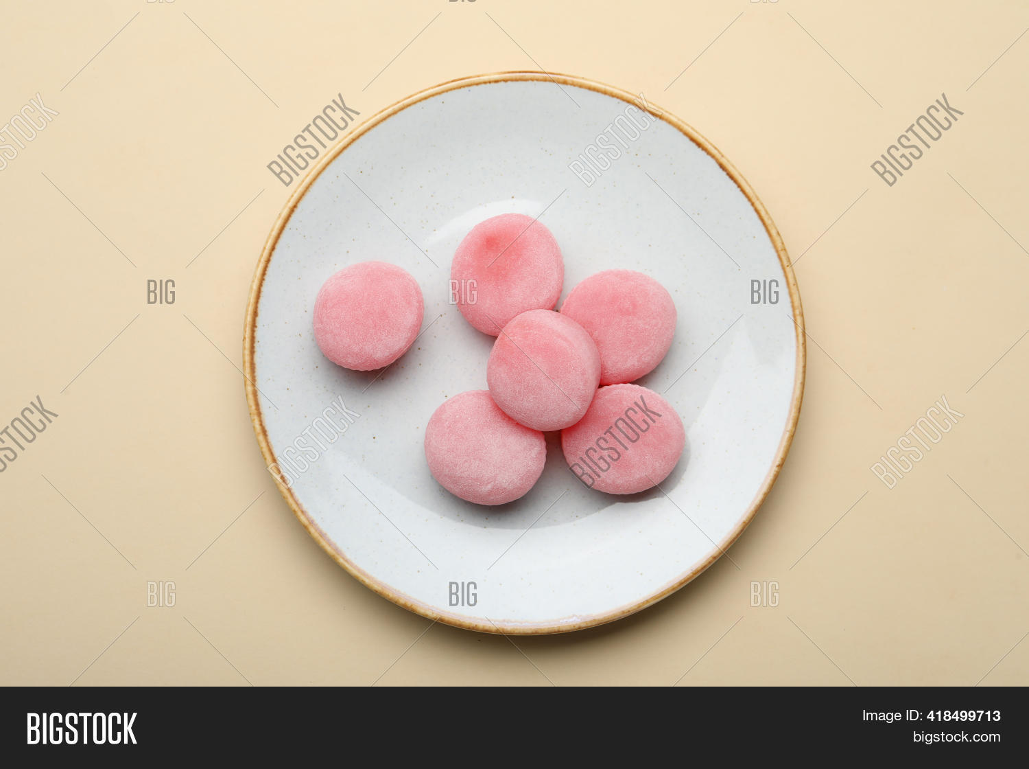 Plate Delicious Mochi Image & Photo (Free Trial) | Bigstock