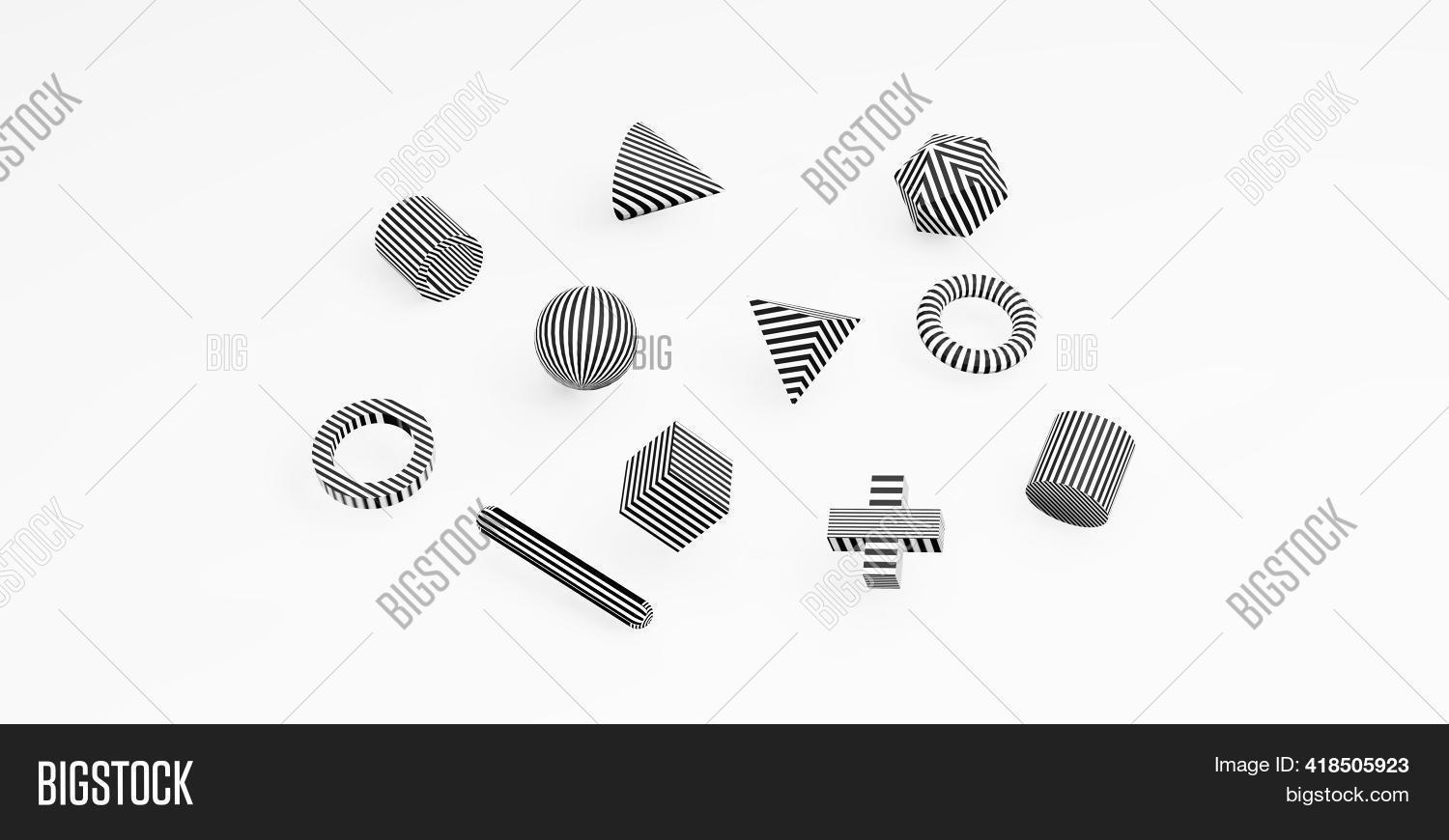 Abstract 3d Geometric Image & Photo (Free Trial) | Bigstock