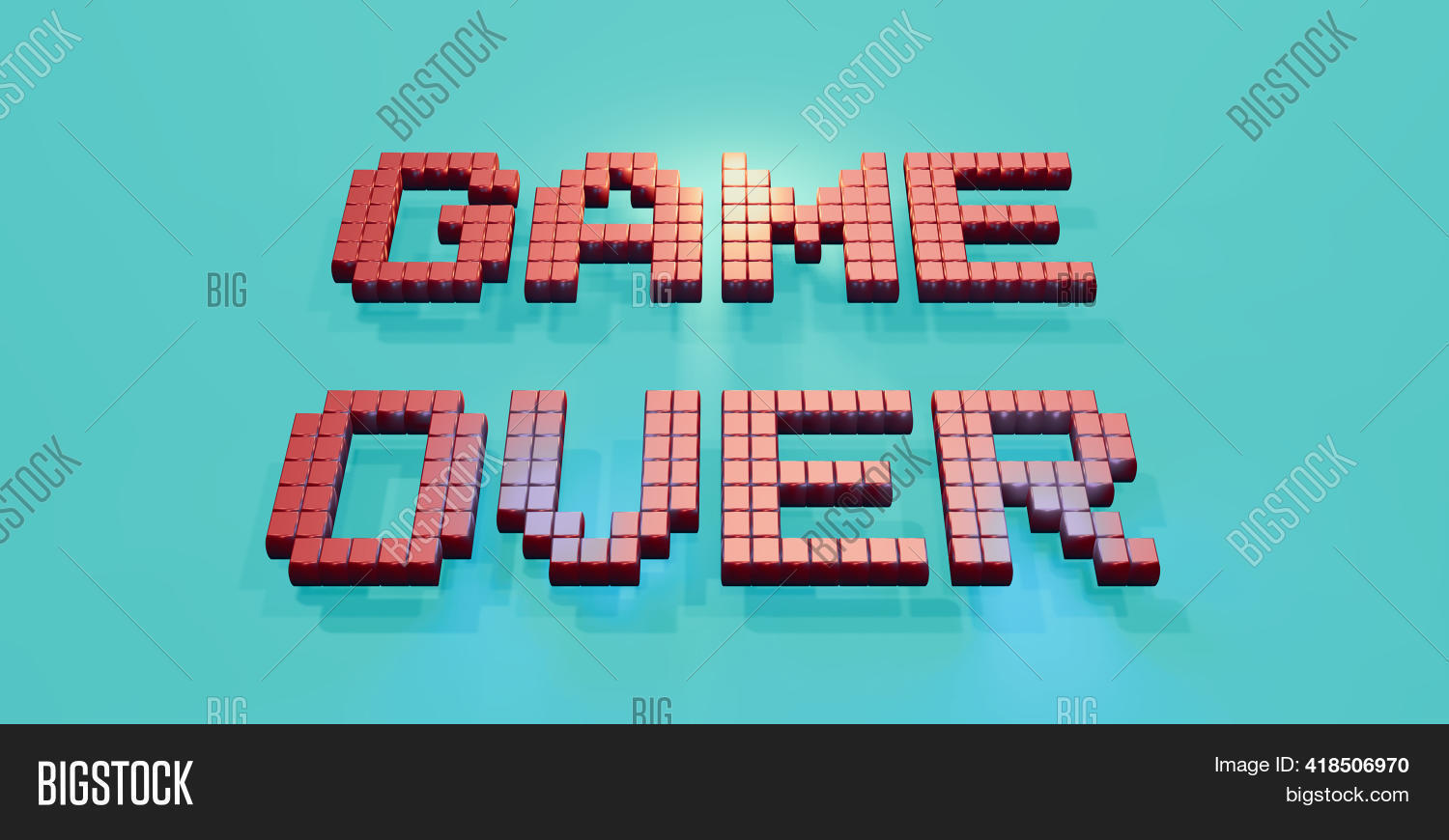 Logo Game Over Neon Image & Photo (Free Trial) | Bigstock
