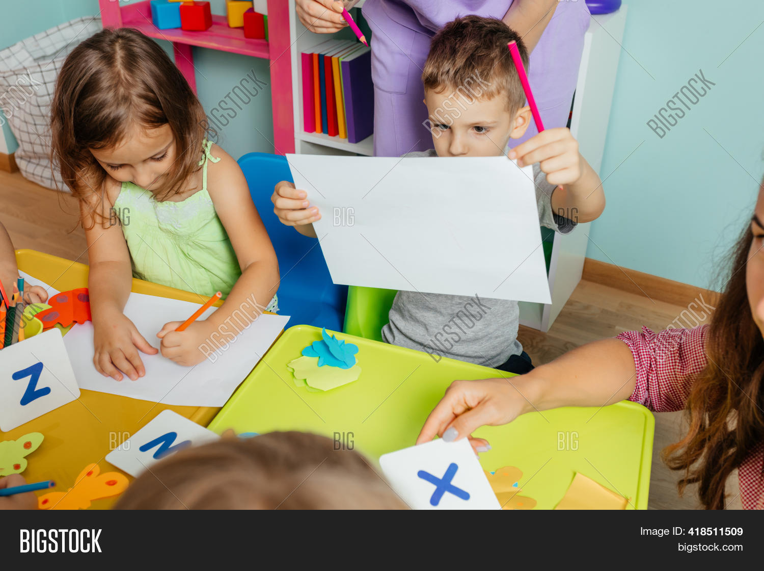 Preschool Children Image & Photo (Free Trial) | Bigstock