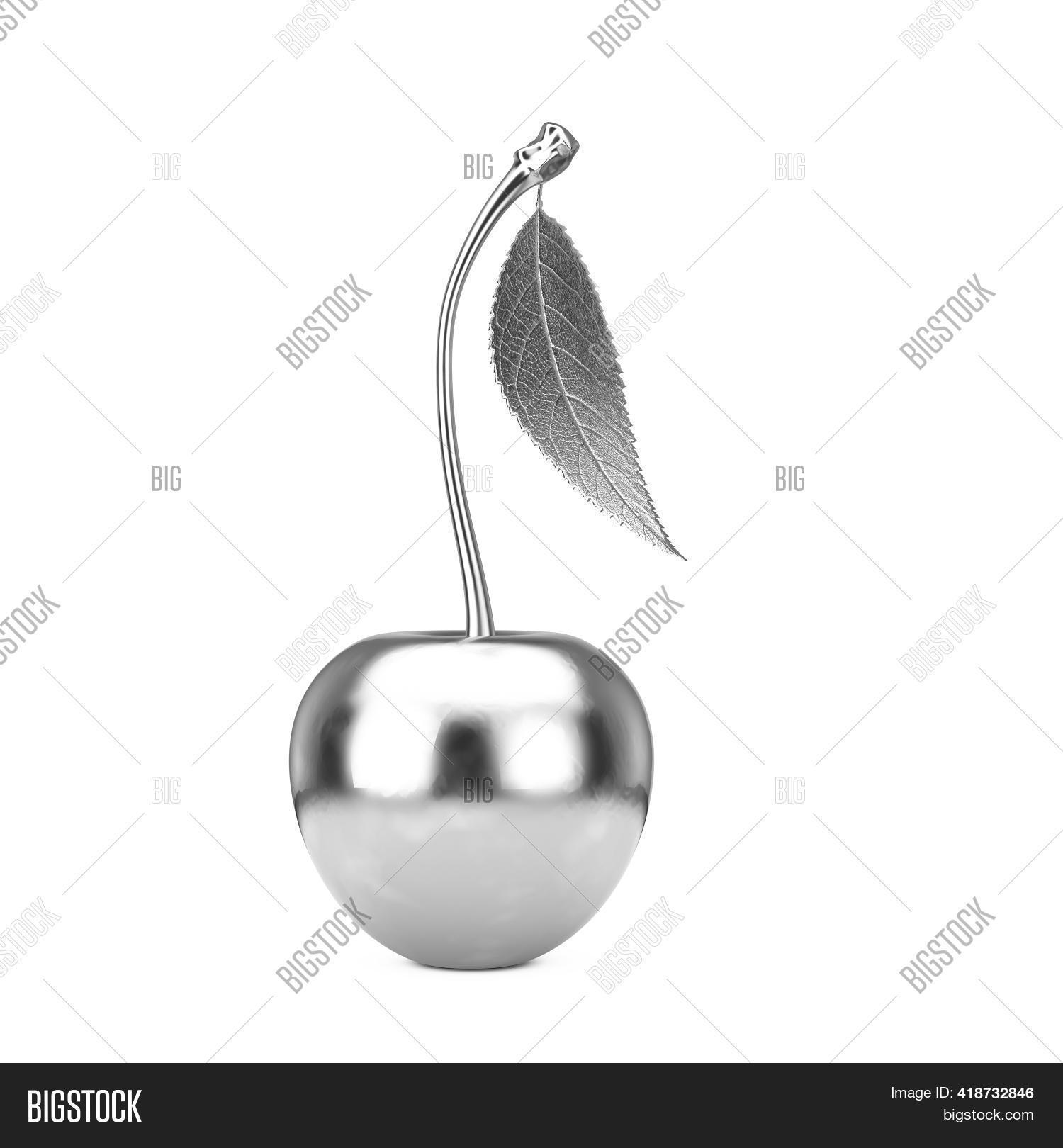 Silver Cherry Fruit Image & Photo (Free Trial) | Bigstock