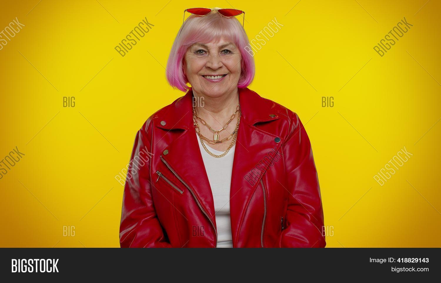 Cheerful Lovely Senior Image & Photo (Free Trial) | Bigstock