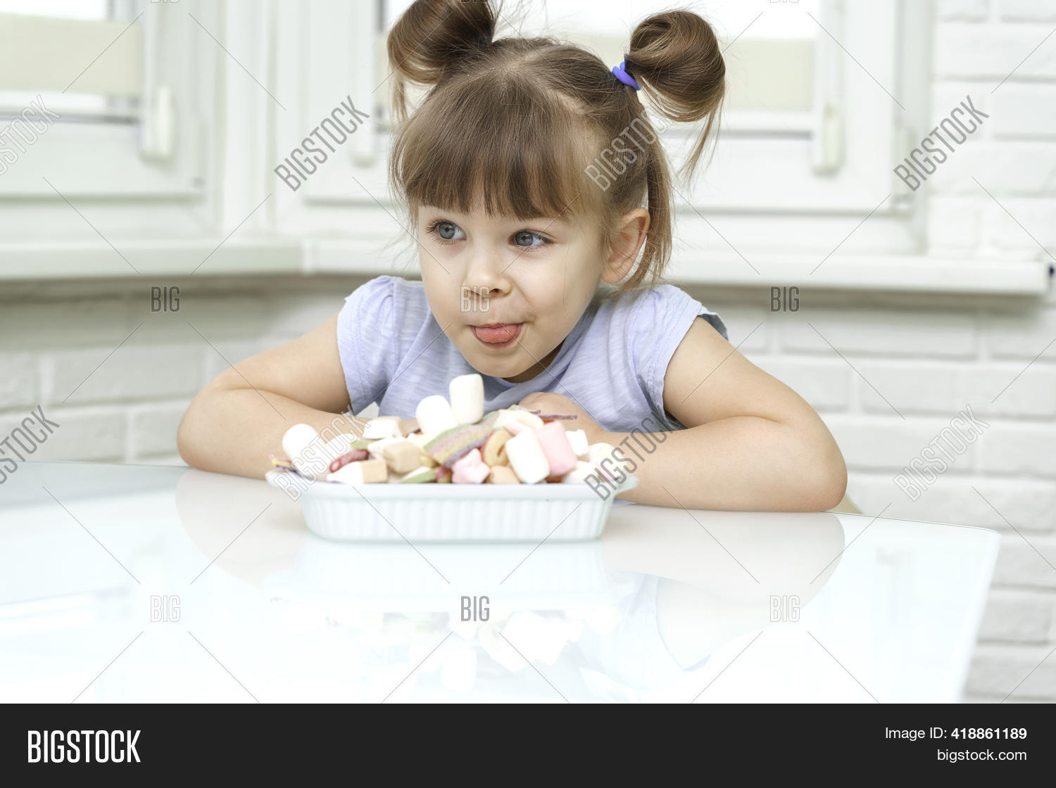Happy Contented Little Image & Photo (Free Trial) | Bigstock