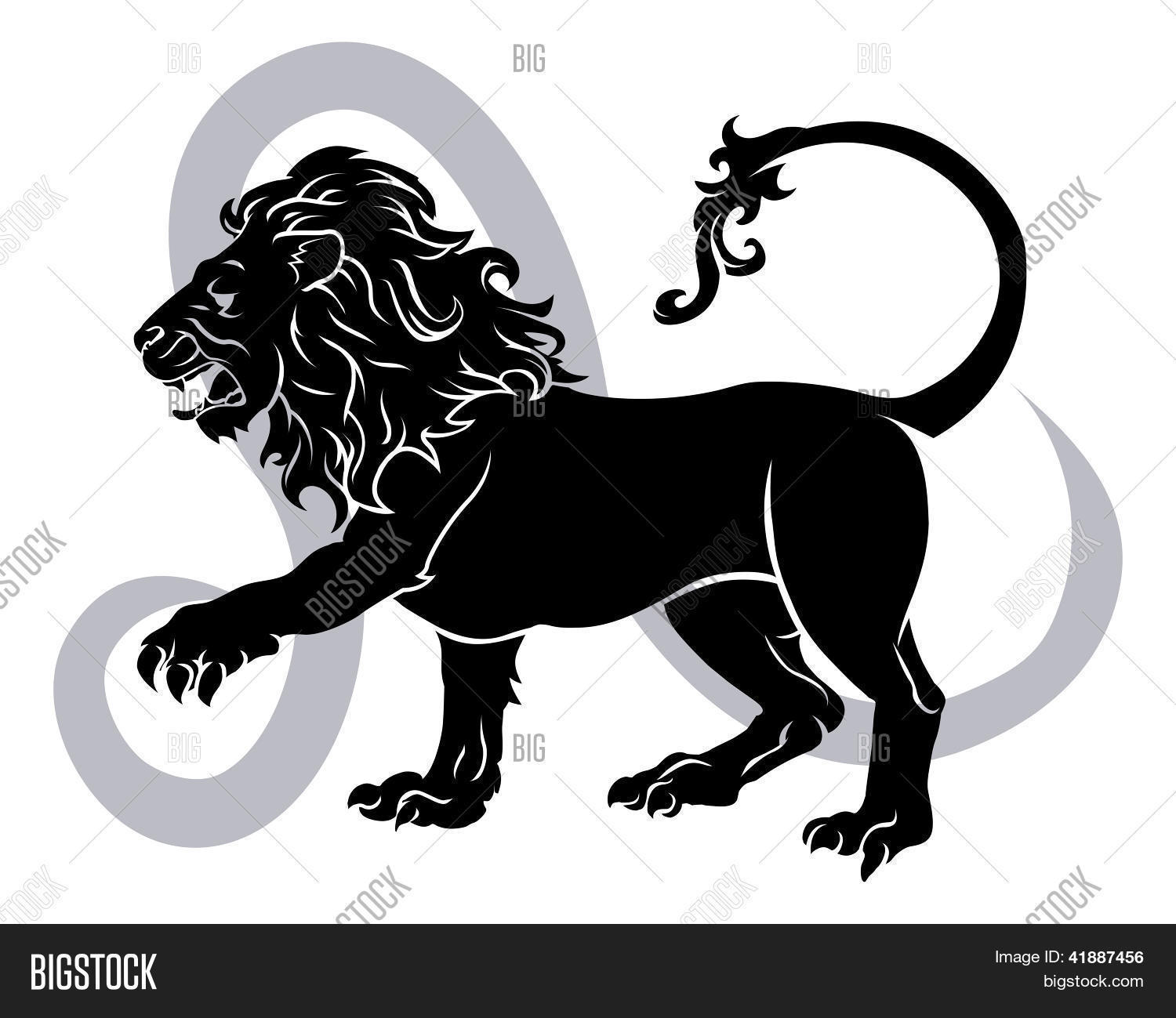Leo Zodiac Horoscope Vector & Photo (Free Trial) | Bigstock