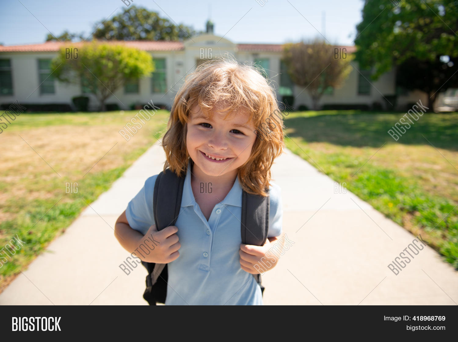 Funny Happy School Boy Image & Photo (Free Trial) | Bigstock