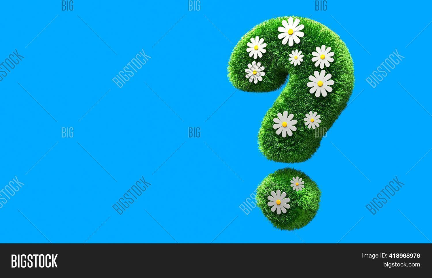 Question Mark Grass Image & Photo (Free Trial) | Bigstock