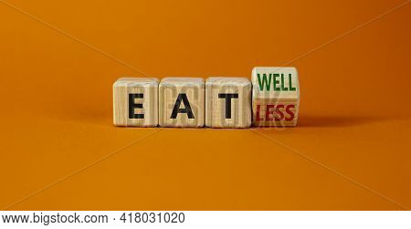 Eat Well Eat Less Image & Photo (Free Trial) | Bigstock