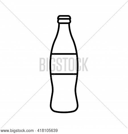 Outline Cola Bottle Vector & Photo (Free Trial) | Bigstock
