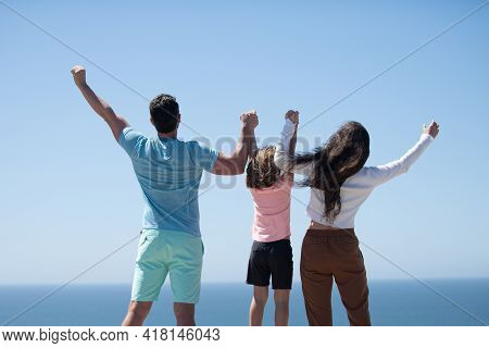 Back View Family On Image & Photo (Free Trial) | Bigstock