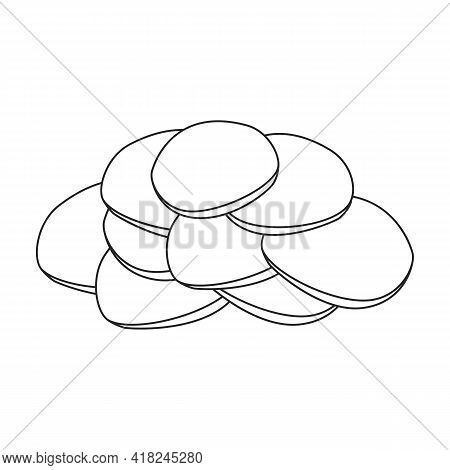 Ginger Vector Outline Vector & Photo (Free Trial) | Bigstock