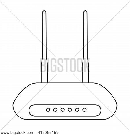 Router Wifi Vector Vector & Photo (Free Trial) | Bigstock