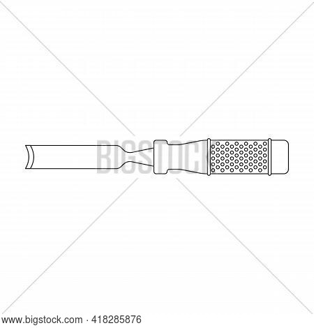Chisel Vector Outline Vector & Photo (Free Trial) | Bigstock