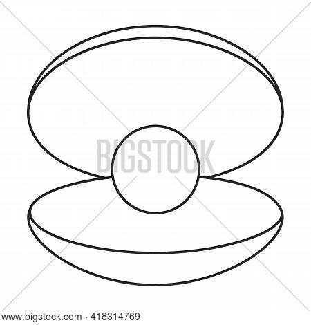 Pearl Shell Vector Vector & Photo (Free Trial) | Bigstock