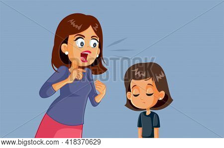 Angry Mother Vector & Photo (Free Trial) | Bigstock