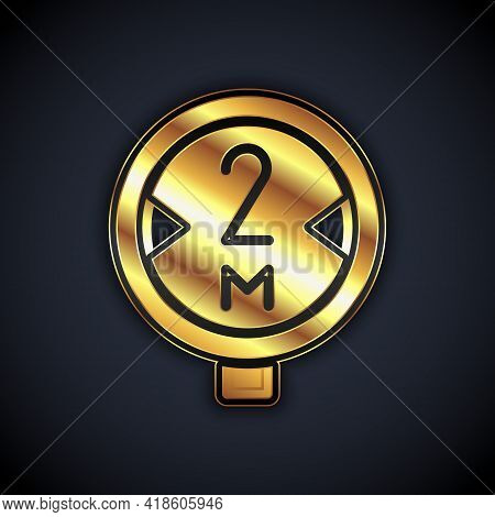 Gold Road Traffic Vector & Photo (Free Trial) | Bigstock