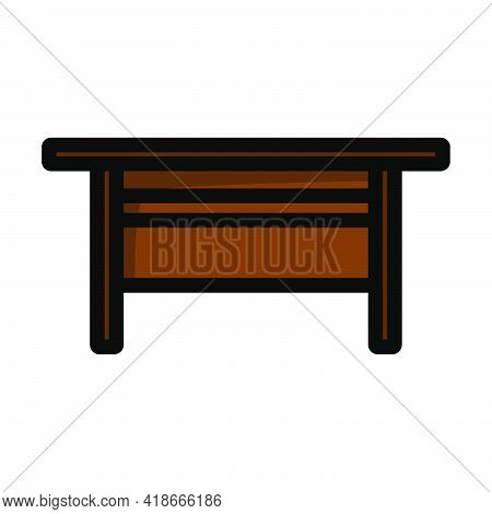 Boss Office Table Vector & Photo (Free Trial) | Bigstock
