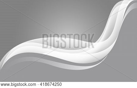 Abstract White Wave Vector & Photo (Free Trial) | Bigstock
