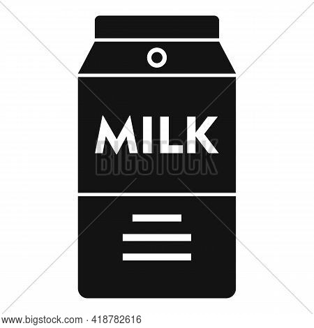 Milk Package Icon. Vector & Photo (Free Trial) | Bigstock