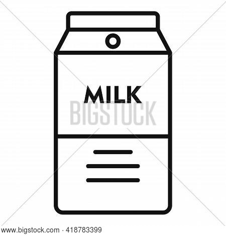 Milk Package Icon. Vector & Photo (Free Trial) | Bigstock