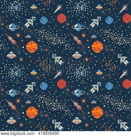 Pixel Art Inter Vector & Photo (Free Trial) | Bigstock