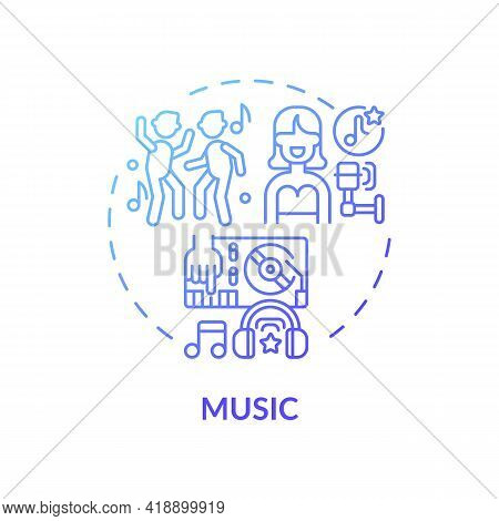 Music Concept Icon. Vector & Photo (Free Trial) | Bigstock