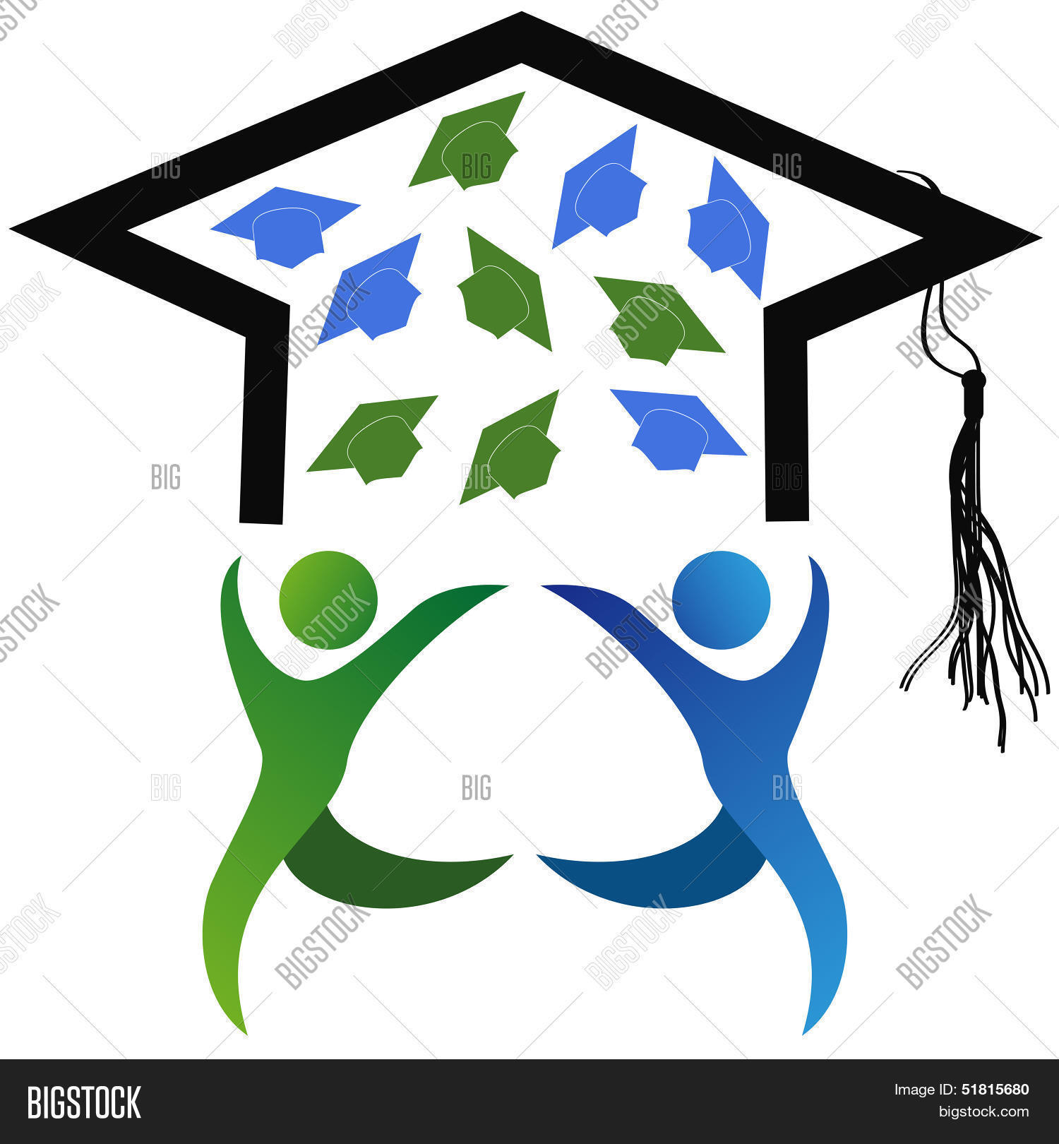 Symbol Graduation Vector & Photo (Free Trial) | Bigstock
