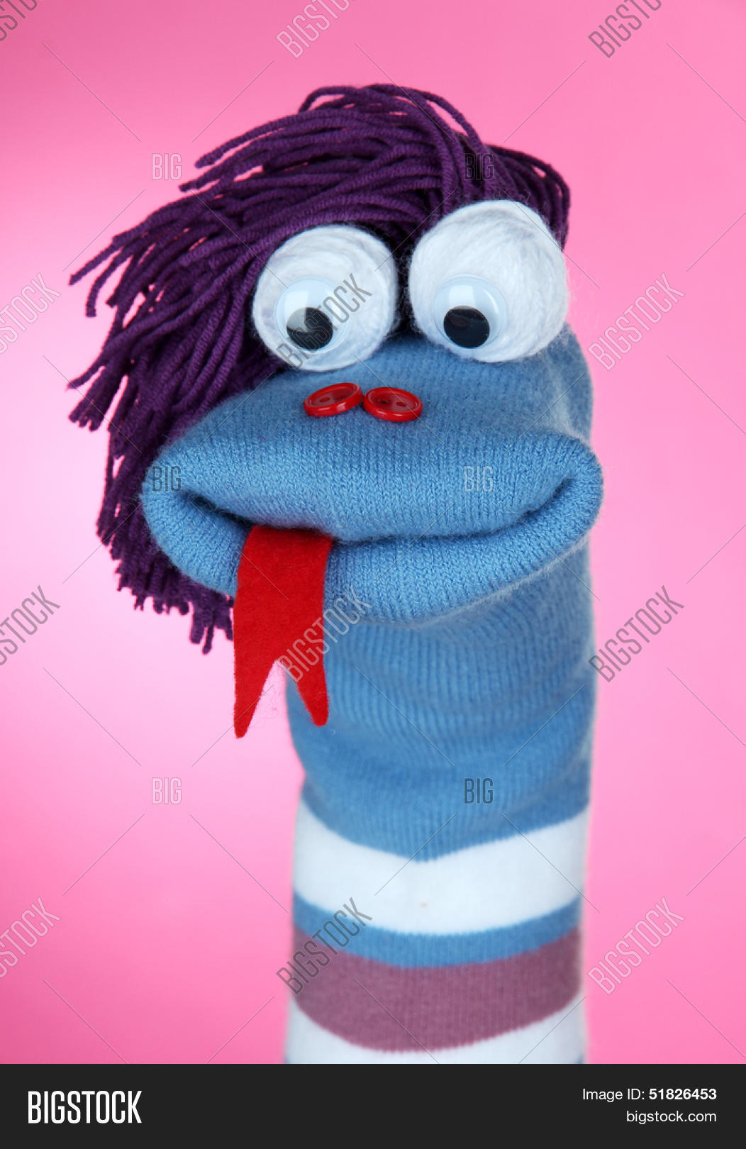 Cute Sock Puppet On Image & Photo (Free Trial) | Bigstock