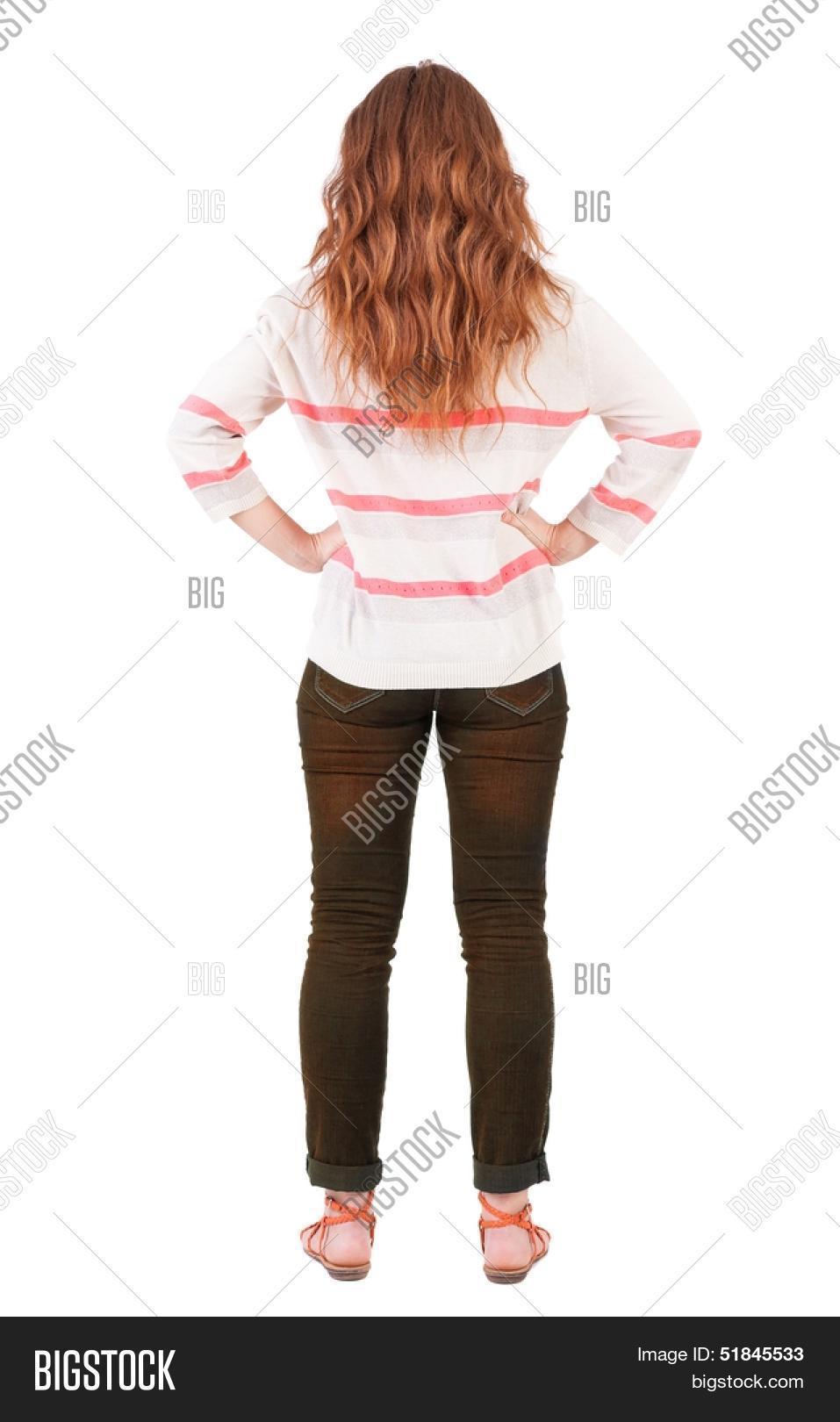 Back View Standing Image & Photo (Free Trial) | Bigstock