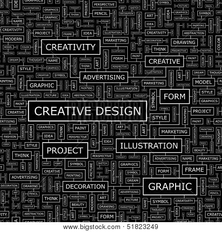 CREATIVE DESIGN. Word Vector & Photo (Free Trial) | Bigstock