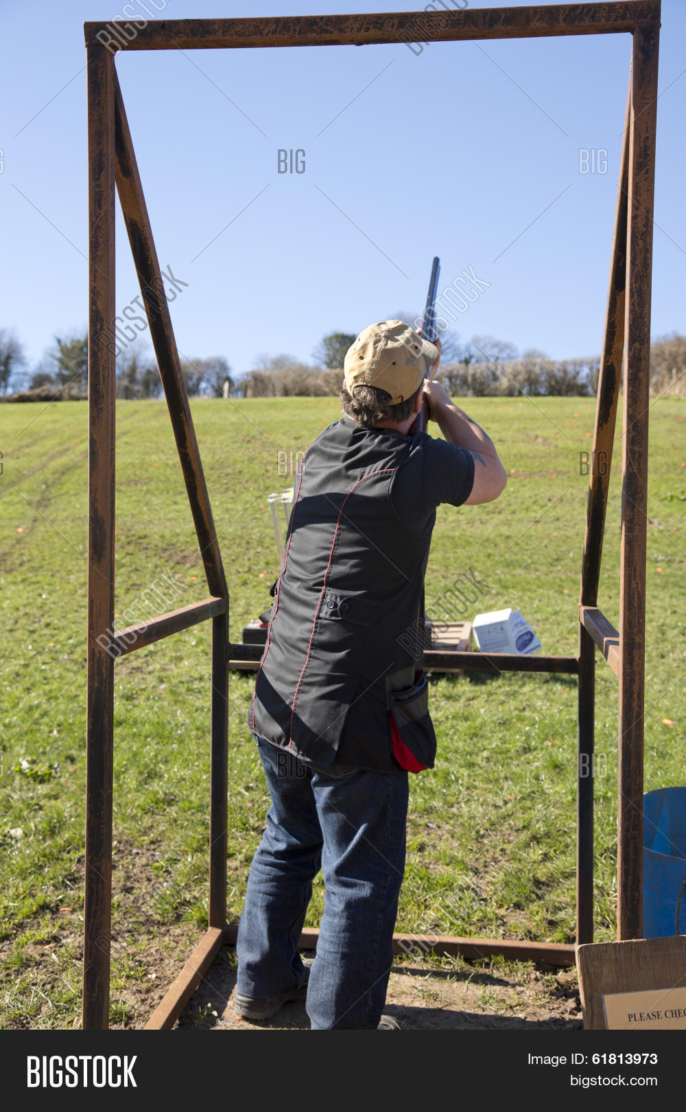 Clay Shooter Stand Image & Photo (Free Trial) | Bigstock