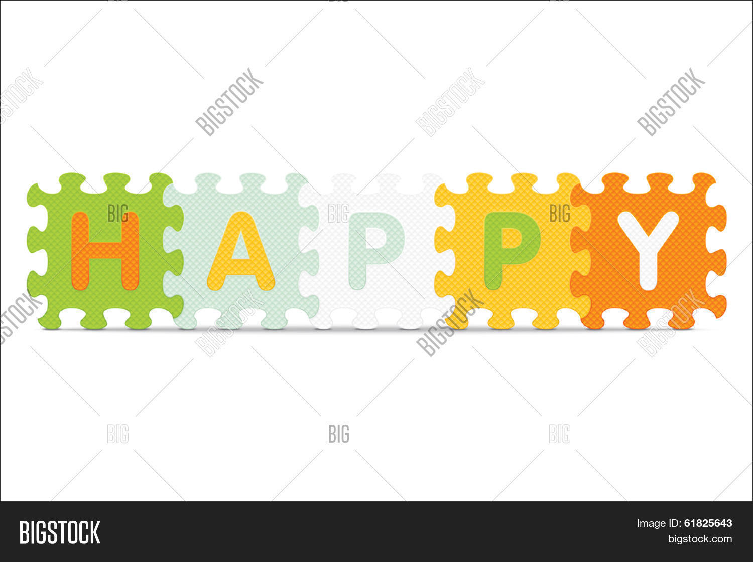 "HAPPY" Written Vector & Photo (Free Trial) | Bigstock