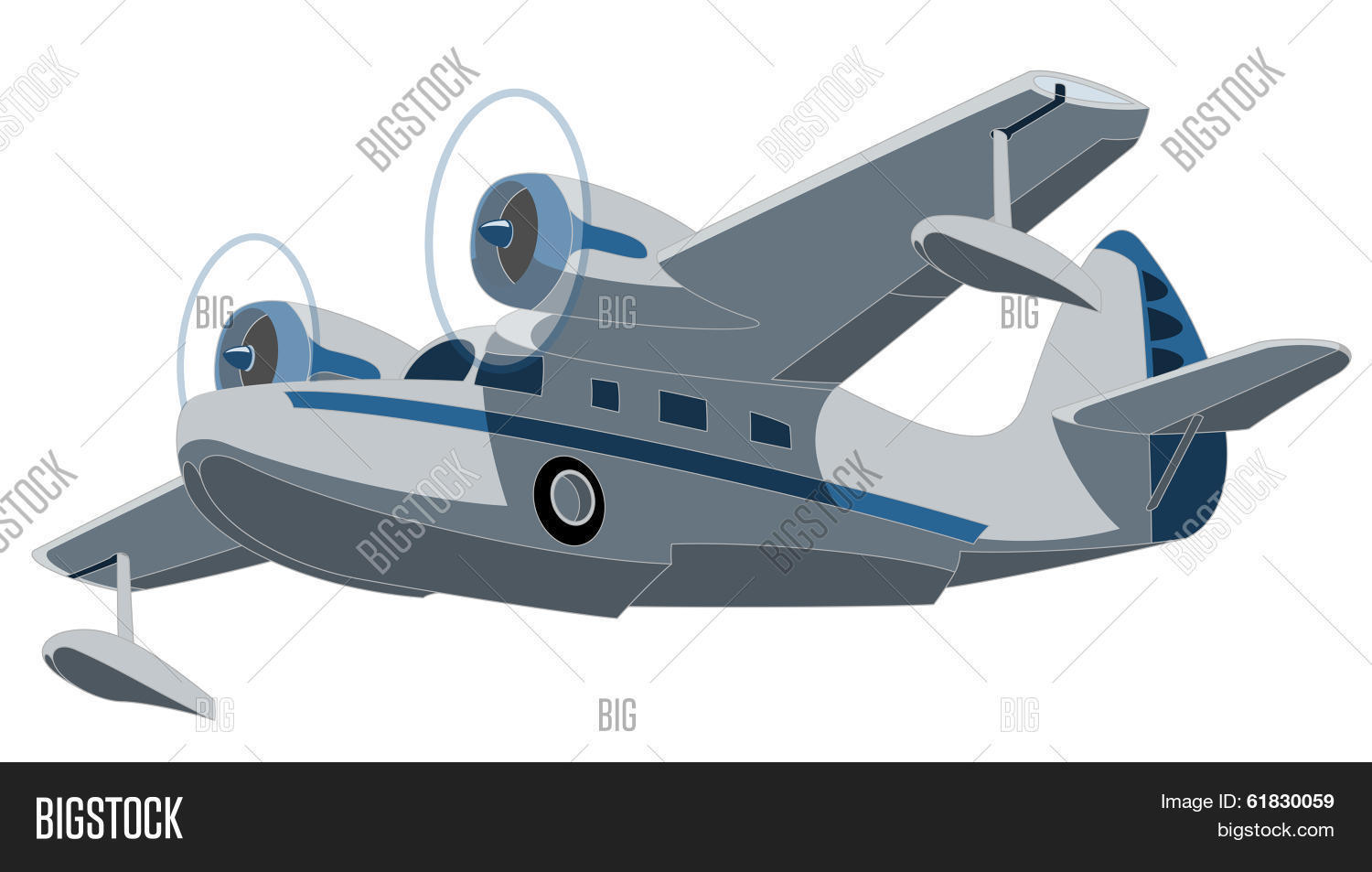 Seaplane Vector & Photo (Free Trial) | Bigstock
