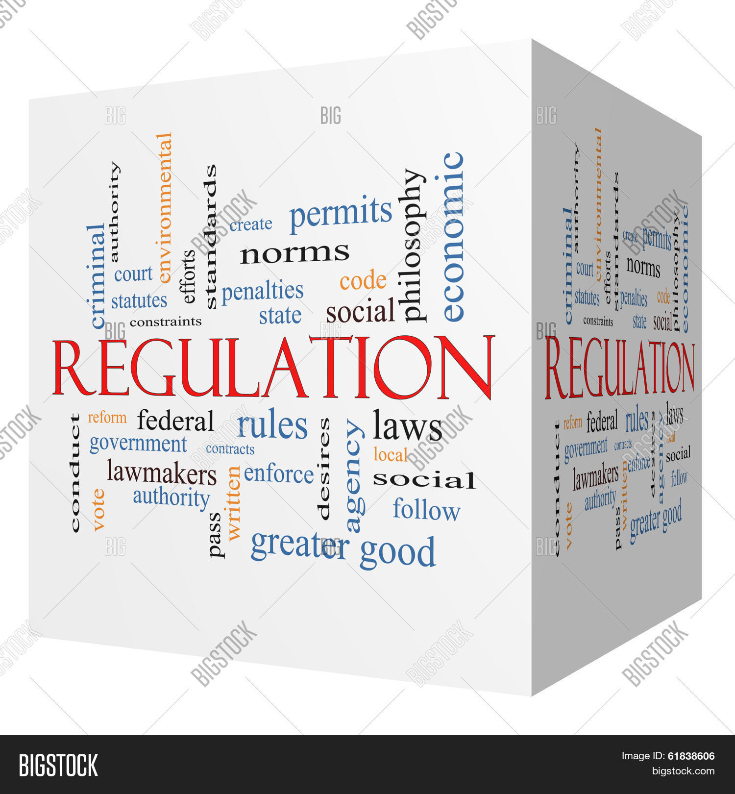 Regulation 3D Cube Image & Photo (Free Trial) | Bigstock