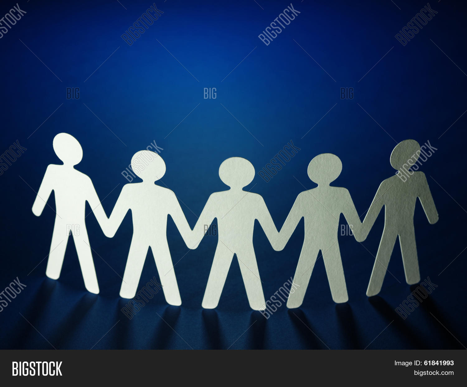 Group Paper People Image & Photo (Free Trial) | Bigstock