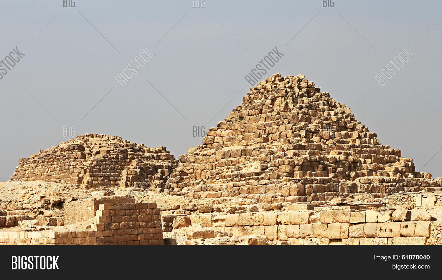 Pyramids Desert Egypt Image & Photo (Free Trial) | Bigstock
