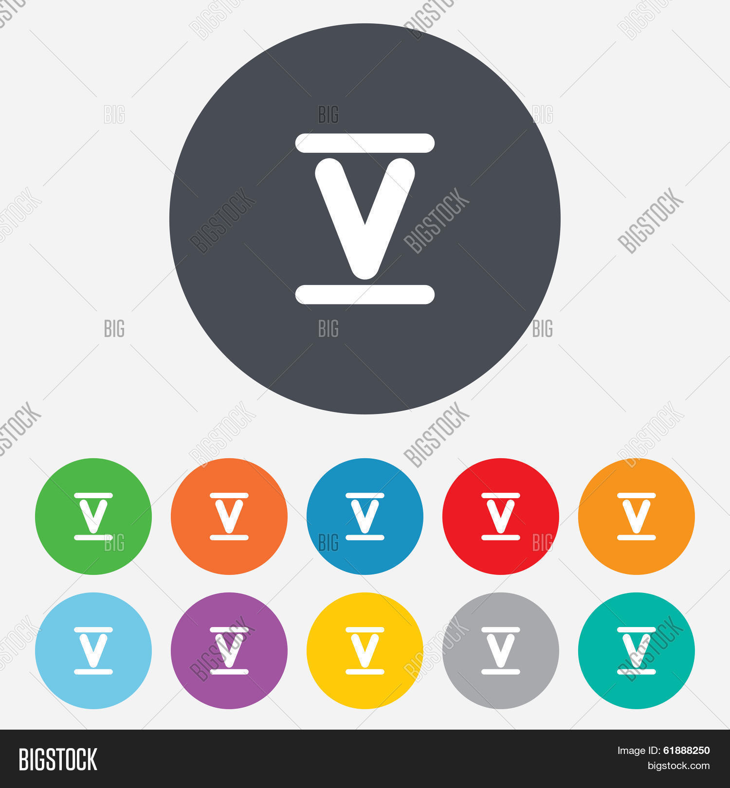 Roman Numeral Five Vector & Photo (Free Trial) | Bigstock