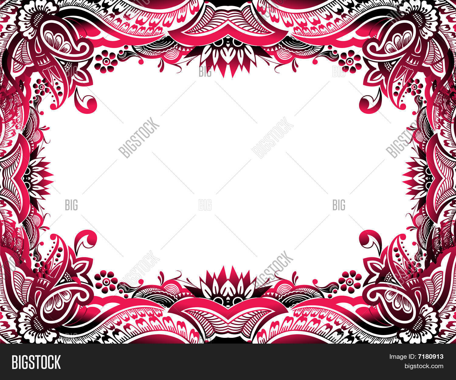 Abstract Floral Vector & Photo (Free Trial) | Bigstock