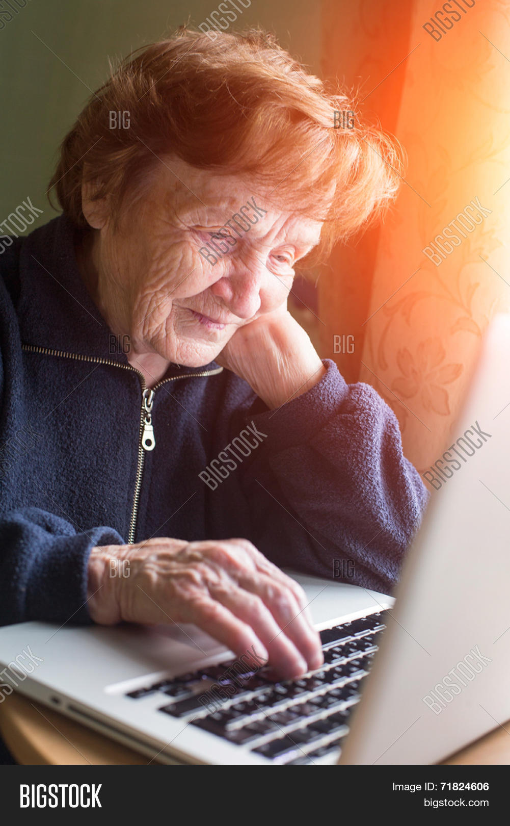 Old Woman Checks Mail Image & Photo (Free Trial) | Bigstock