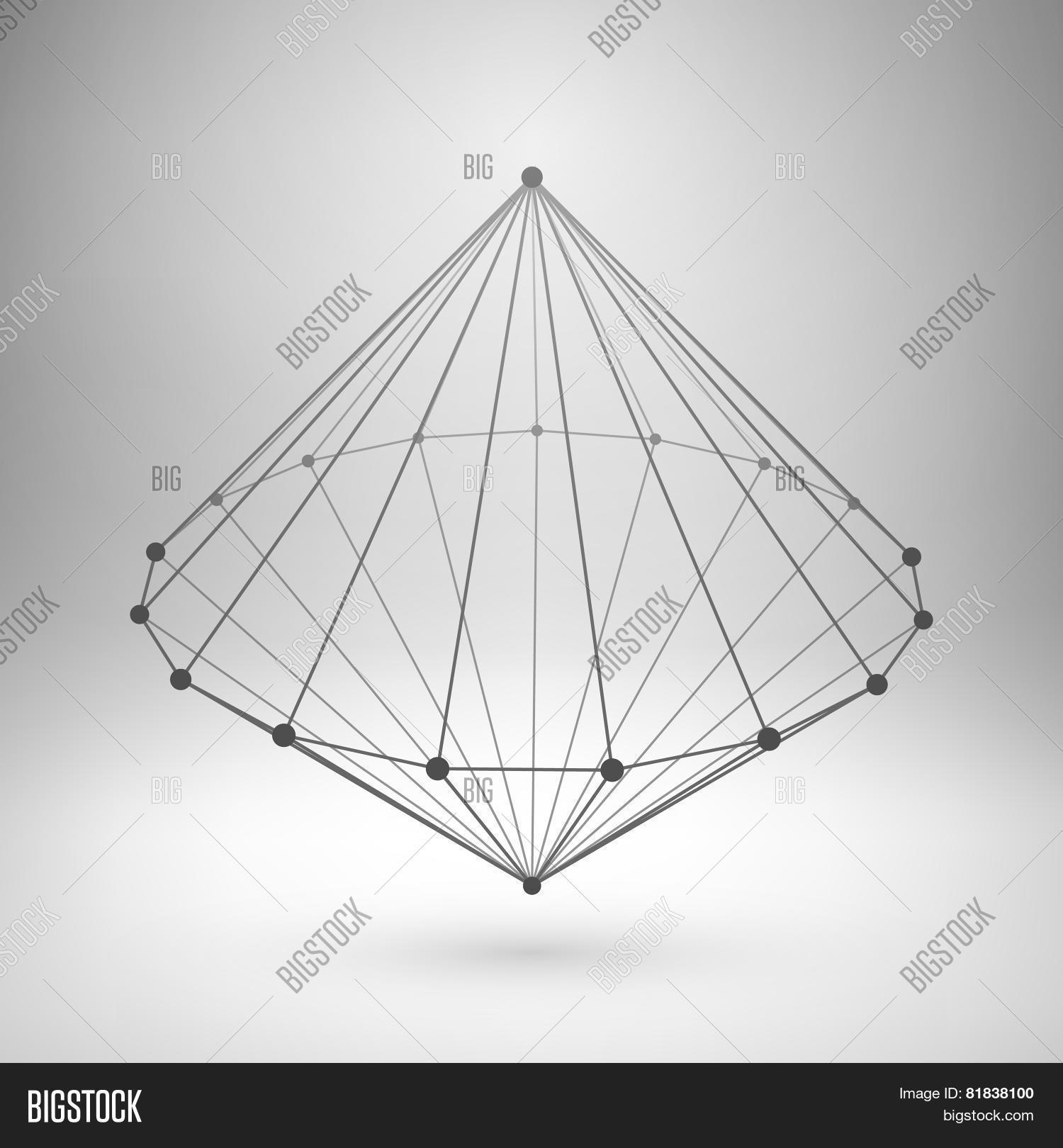 Wireframe Mesh Vector & Photo (Free Trial) | Bigstock