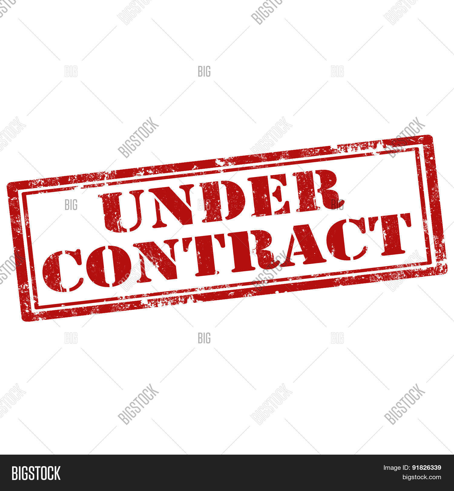 Under Contract Vector & Photo (Free Trial) | Bigstock