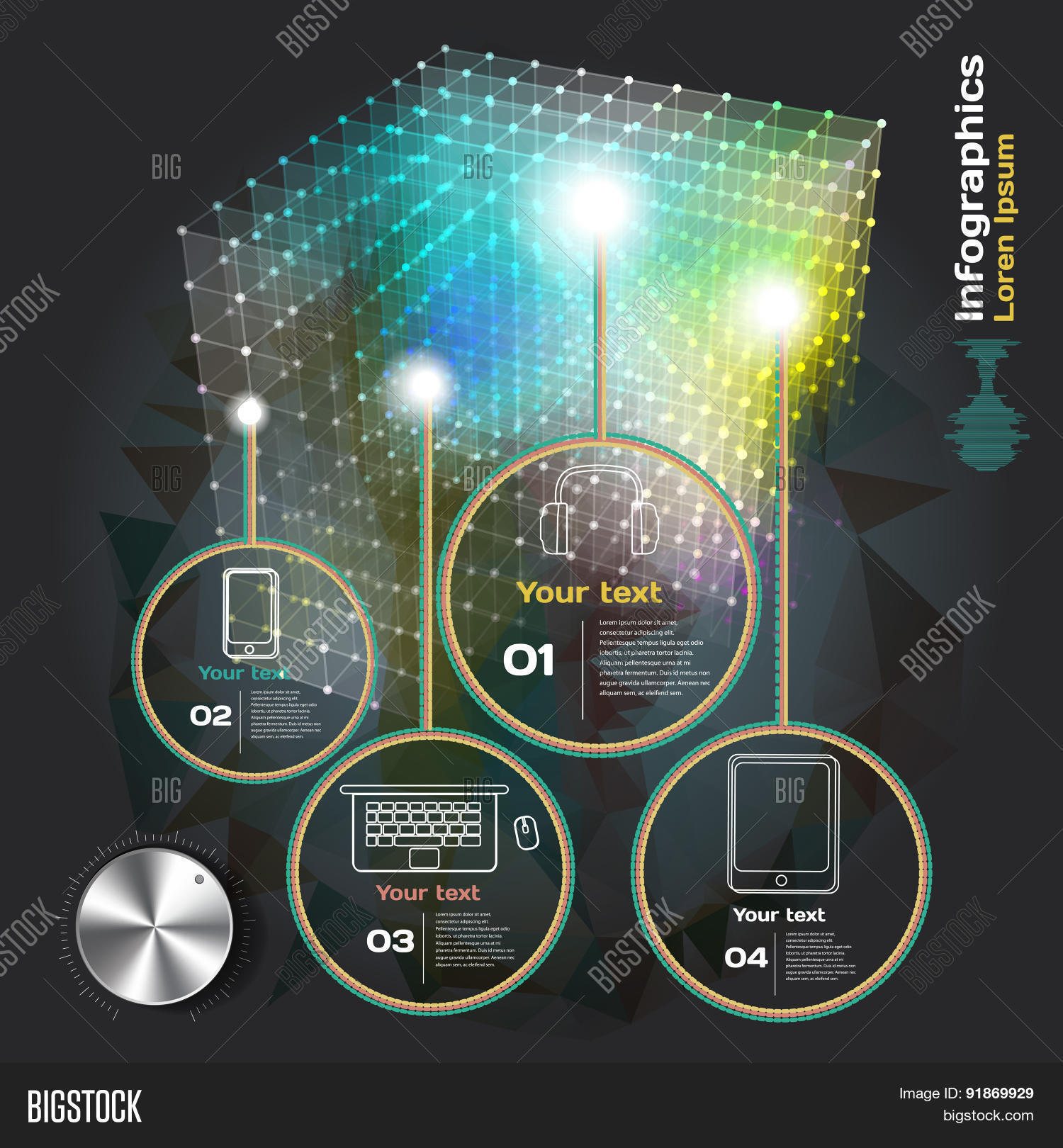 Infographics Sound Vector & Photo (Free Trial) | Bigstock