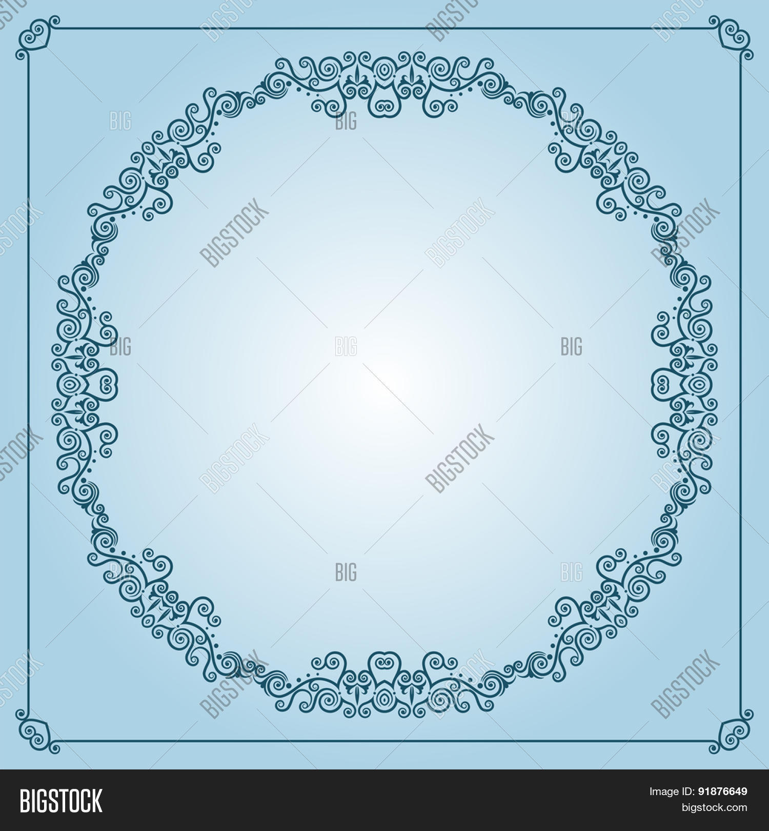 Frame Border Design Vector & Photo (Free Trial) | Bigstock