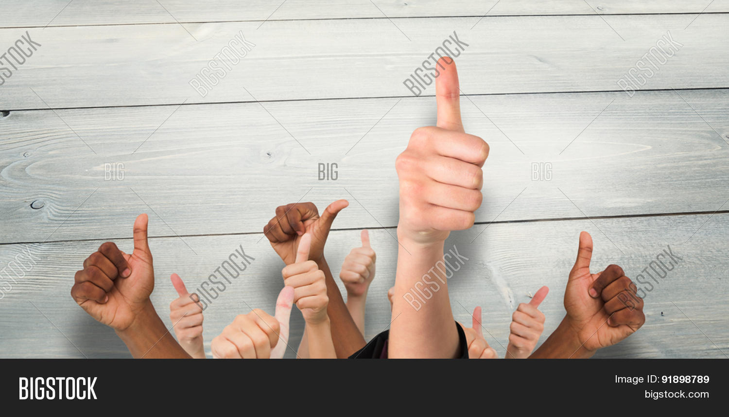 Hands Showing Thumbs Image & Photo (Free Trial) | Bigstock