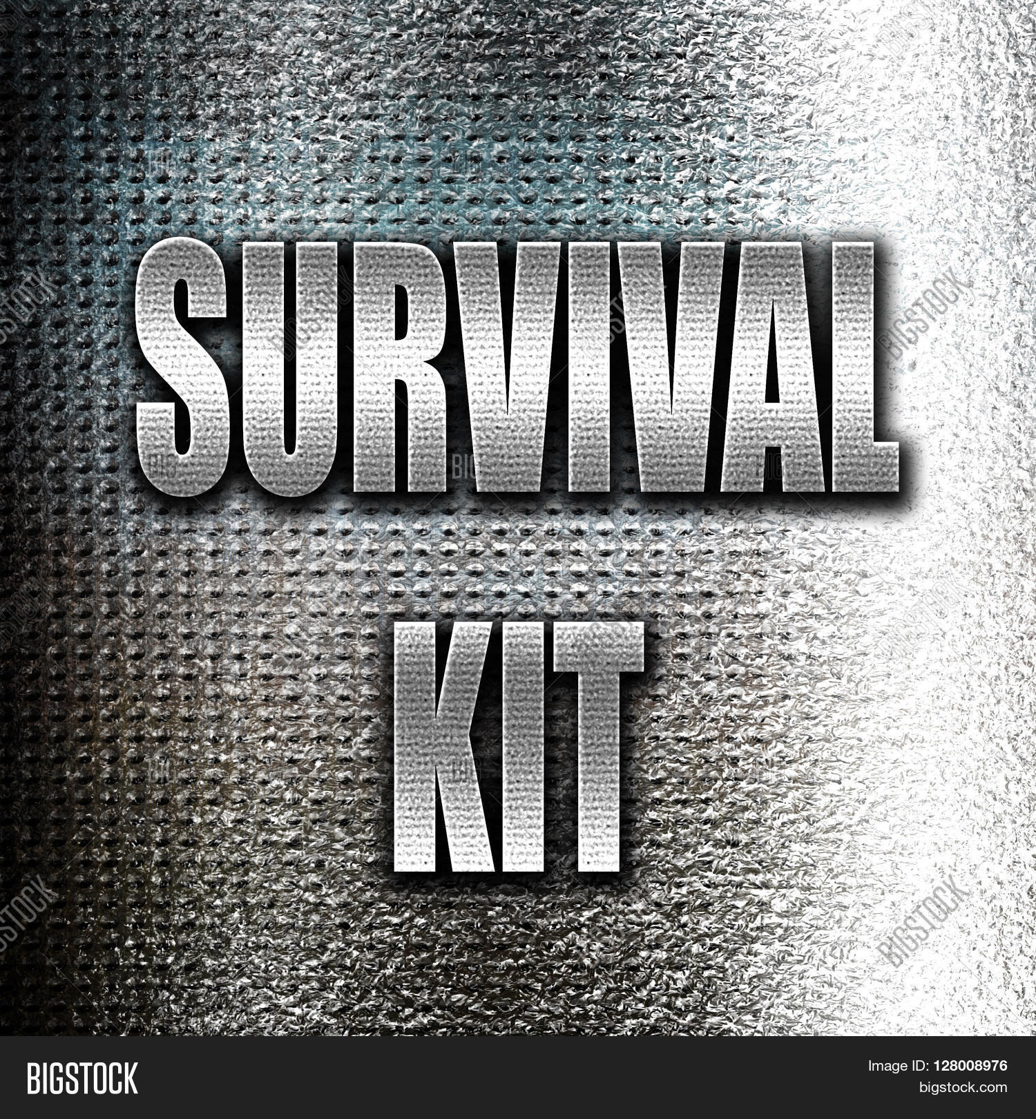 Zombie Survival Kit Sign