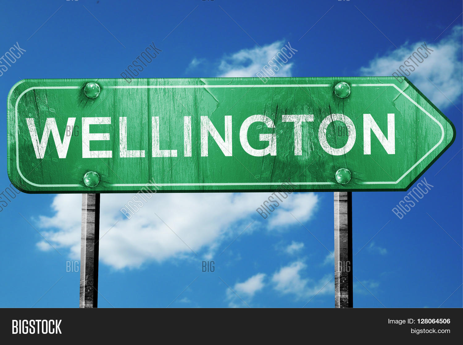 Wellington Road Sign Image & Photo (Free Trial) | Bigstock